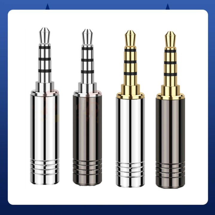 Audiophile 3.5mm 4 Pole Headphone Adapter Copper Balance 3.5 Earphone ...