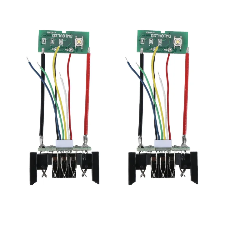 2X Li-Ion Battery PCB Charging Protection Circuit Board for 18V 20V ...