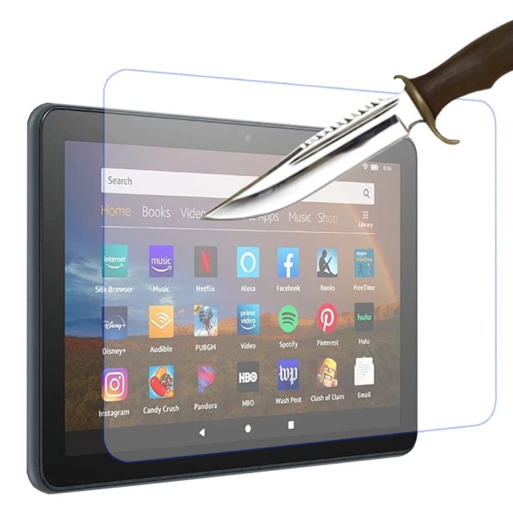 for Amazon fire HD 8 plus kids pro 2022 12th generation 8'' Tempered ...