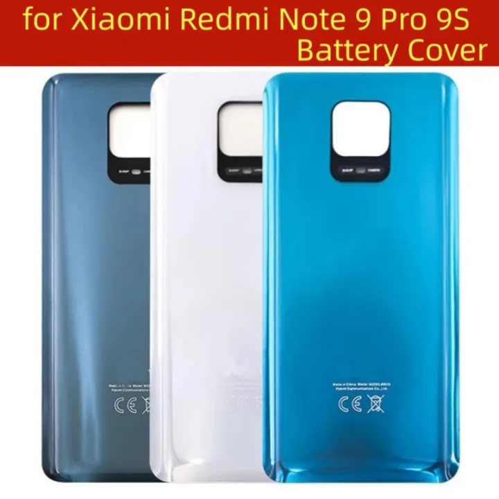 For Xiaomi RedMi Note 9s/Note 9 Pro Max/Note 9 Pro battery cover ...