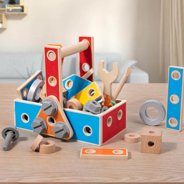 Tool Box Toys Construction Toys Kids Tool Set for Kids Toddlers ...