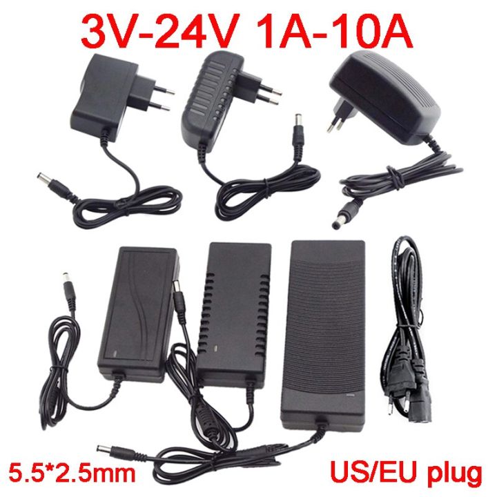 AC DC 5V 12V 24V Power Supply Adapter 1A 2A 3A 5A 6A 8A 10A 110V 220V Universal Power Supply ...