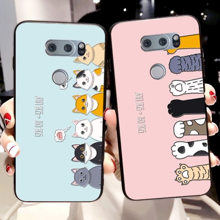 Luxury Fashion Cases For LG Optimus G5 G6 Cartoon cat Animal character ...