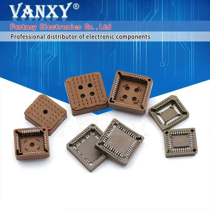 10PCS IC socket PLCC32 PLCC44 SMD DIP PLCC Socket adapter | Daraz.lk