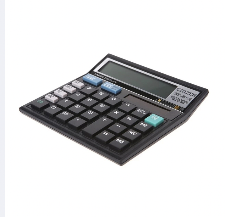 Big Numbers 12 Digit Electronic Calculator | Daraz.lk