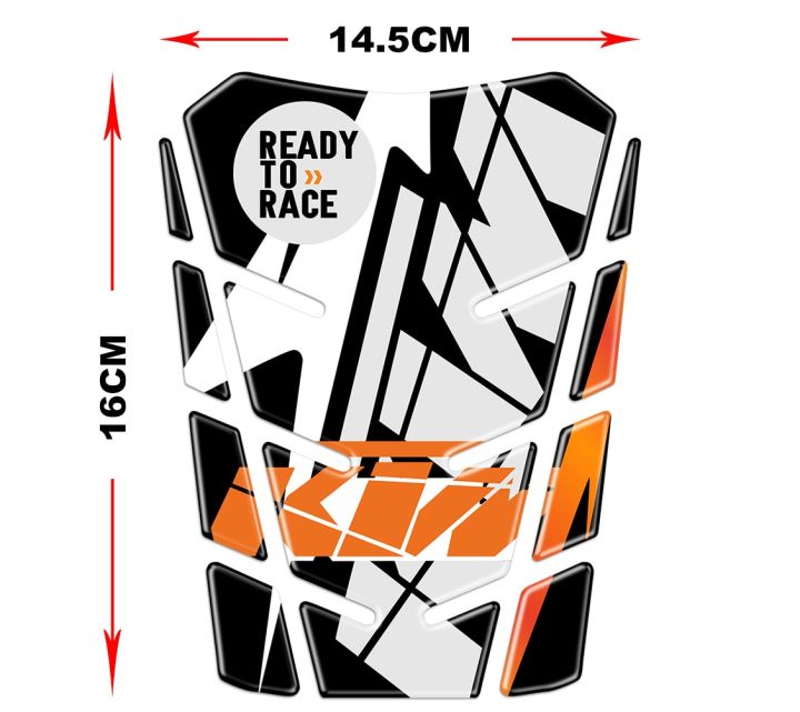 Motorcycle Sticker Tank Pad For Ktm Duke 390 125 1190 Adventure Rc Exc ...
