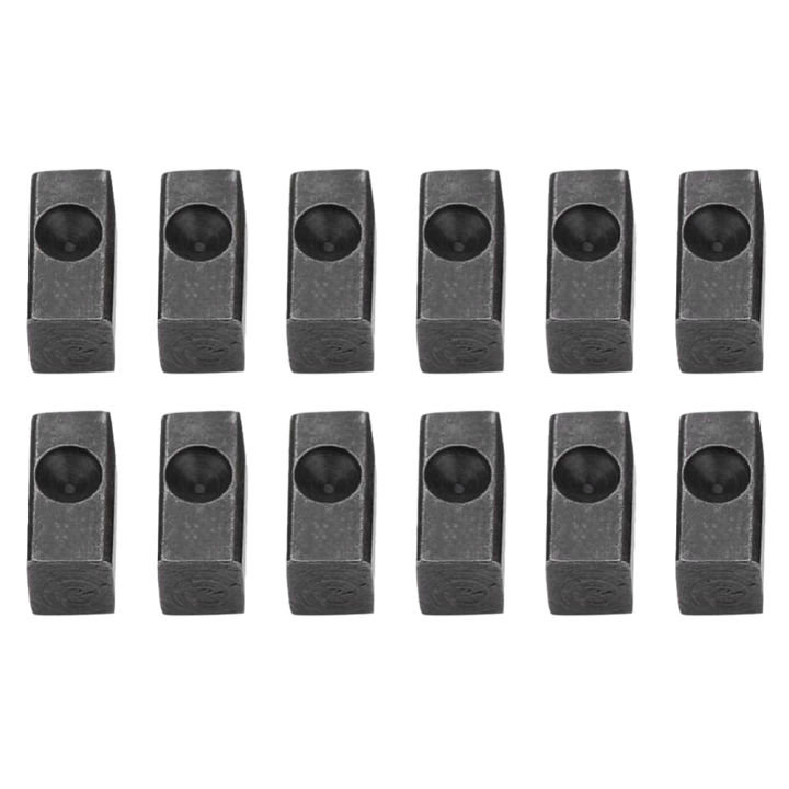 OYPFXMI 12PCS Insert Blocks Electric Guitar Tremolo Bridge Saddle Pro ...