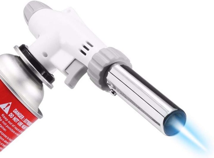 Camping Gas Torch Butane Flame Gun Butane Gas BBQ Flame Gun Fire ...