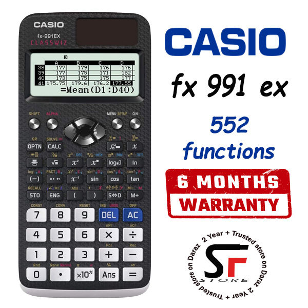 CASlO FX 991 EX, fx 991 ex scientific calculator non-programmable (Made ...
