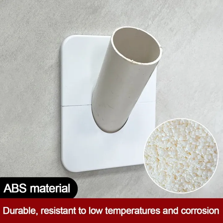 Universal Plastic Air Conditioning Hole Cover Rectangle Easy Install ...