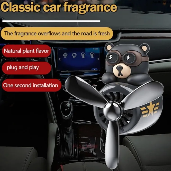Zaozhixunba【2025 Version】 Harco Bear Car AC Aroma Diffuser Car Air ...