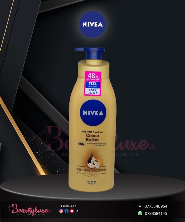 Nivea Cocoa Butter Body lotion 400ml | Daraz.lk