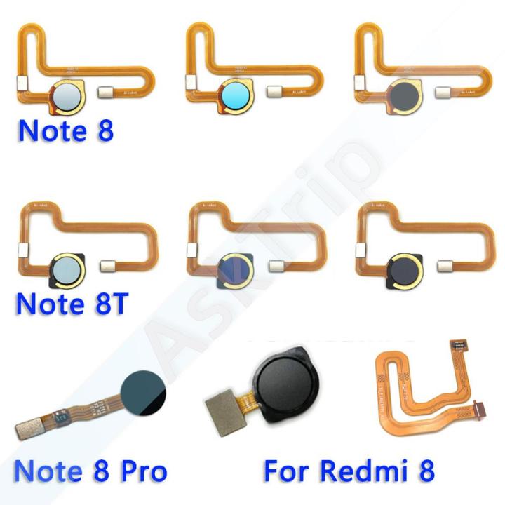 Original Phone Back Button Finger Scanner Fingerprint Sensor Flex Cable ...