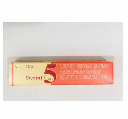 Dermi 5 cream 15G| Dermi 5 Cream 15g – Antifungal, Antibacterial & Anti ...