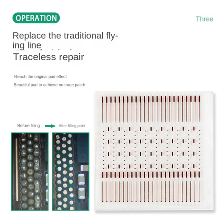 2Pcs Spot Soldering Rework Pad Repair Tool With 208 Soldering Points ...