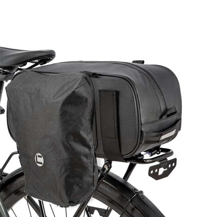 Bike Trunk Bag Bicycle Storage Pannier Saddle Bag 26L Multifuction Rear ...