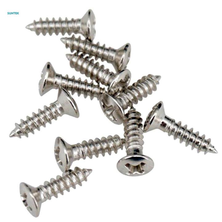 3x50 Pieces Pickguard Mounting Screws for Electric Guitar Bass ...