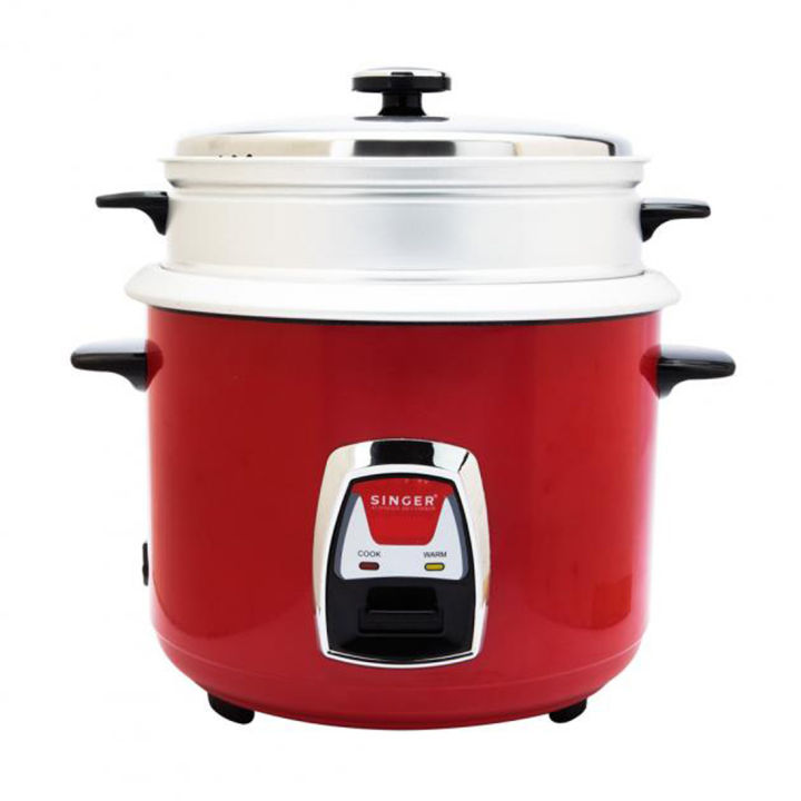 Singer Rice Cooker 1.8 Liter - Red | Daraz.lk