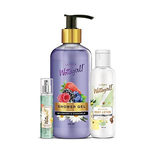 Layer'r Wottagirl Combo | Wildberry & Chamomile Shower Gel 300ML ...