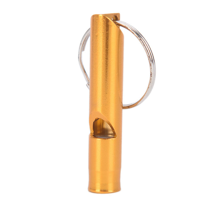 Metal Whistle Pendant With Keychain For Survival Emergency Mini Size ...