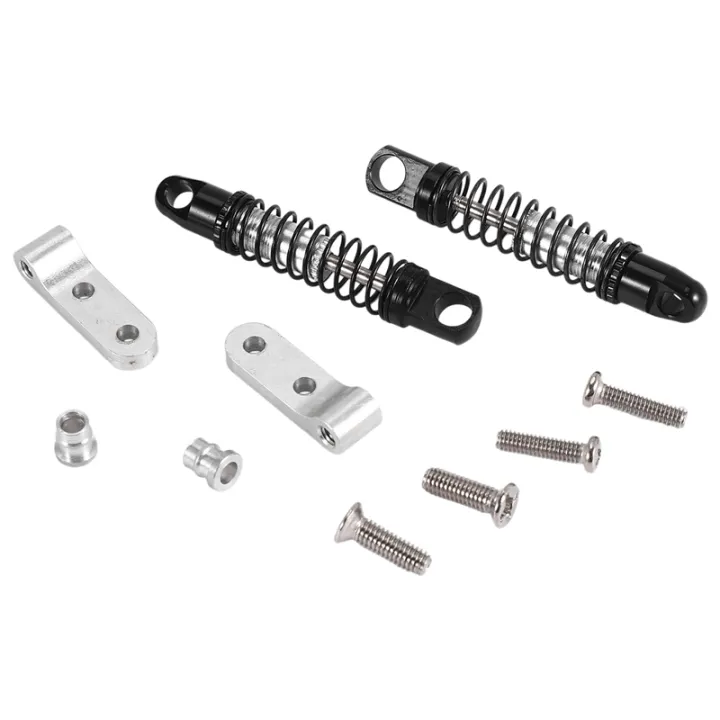 Kqueebee for D12 RC Car Metal Rear Damper with Mount Fixed Seat ...