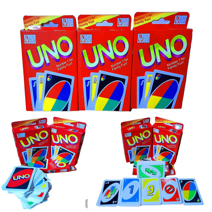 UNO Cards (Original) Pack with 108 Cards - Number 1 Family and Kid's ...