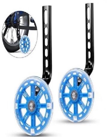 KIDS BICYCLE ADJUSTABLE SIDE SUPPORT GUIDE TRAINING WHEEL FOR 12 16 20 ...