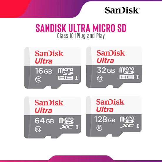San_Disk micro sd card UHS-I C10 8GB 16GB 32GB 64GB 128GB microSDXC ...