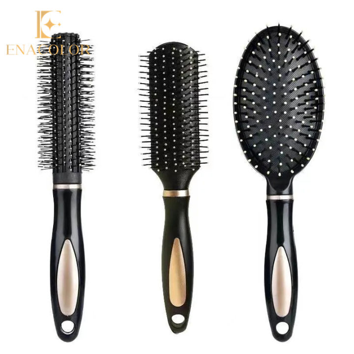 Enacolor Air Cushion Balloon Massage Cylinder Comb Hair Styling Comb ...