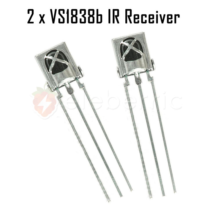 IR Receiver VS1838B 38KHz 3 Pin Infrared Detect Sensor 2pcs for Arduino | Daraz.lk