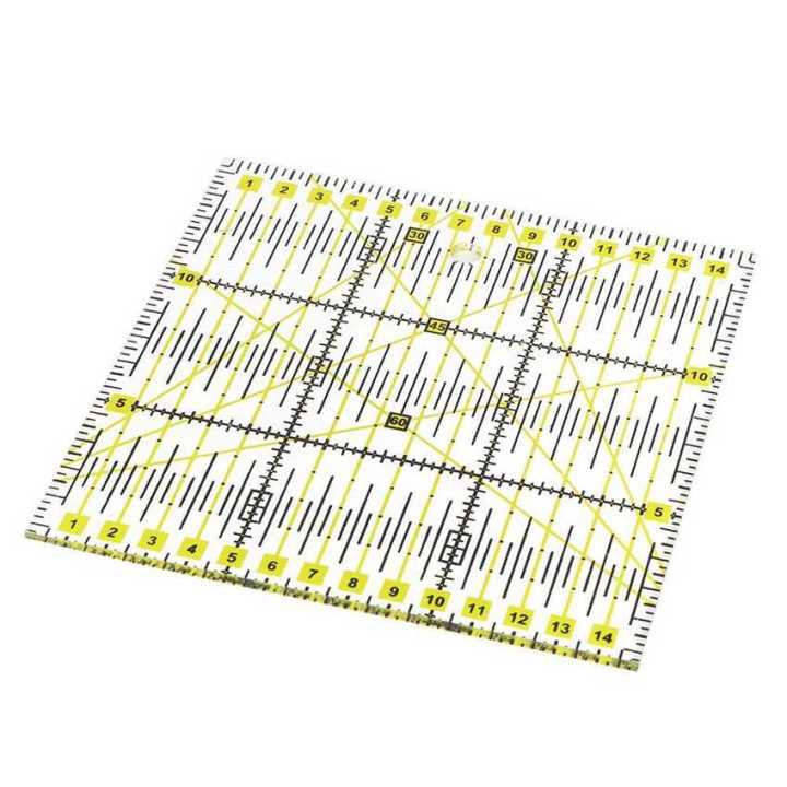Transparent Acrylic Ruler Graph Scale Grid for Coordinate Craftsmanship ...