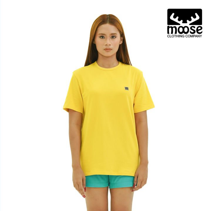Moose Everyday Essential Tee - Yellow | Daraz.lk