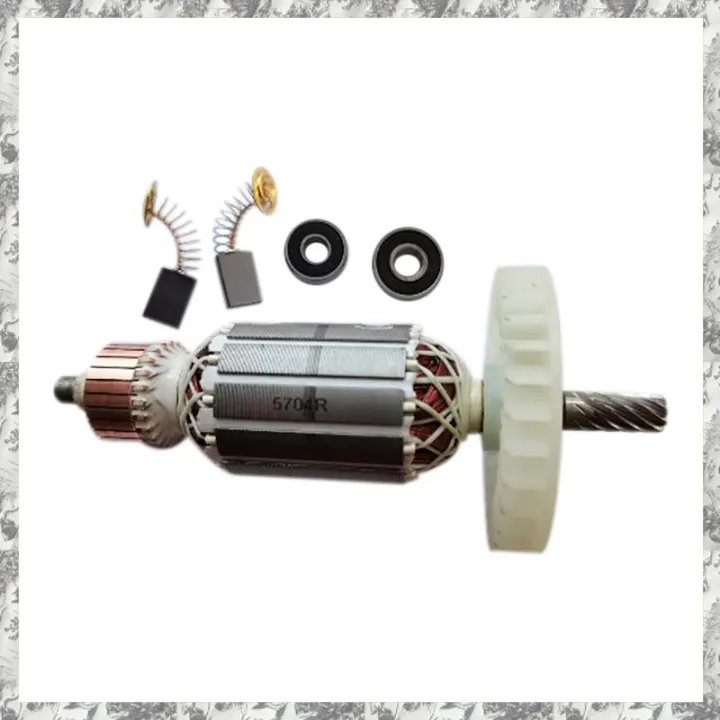 AC220-240V 9-Teeth Drive Shaft Circular Saw Armature Rotor for 5704R ...
