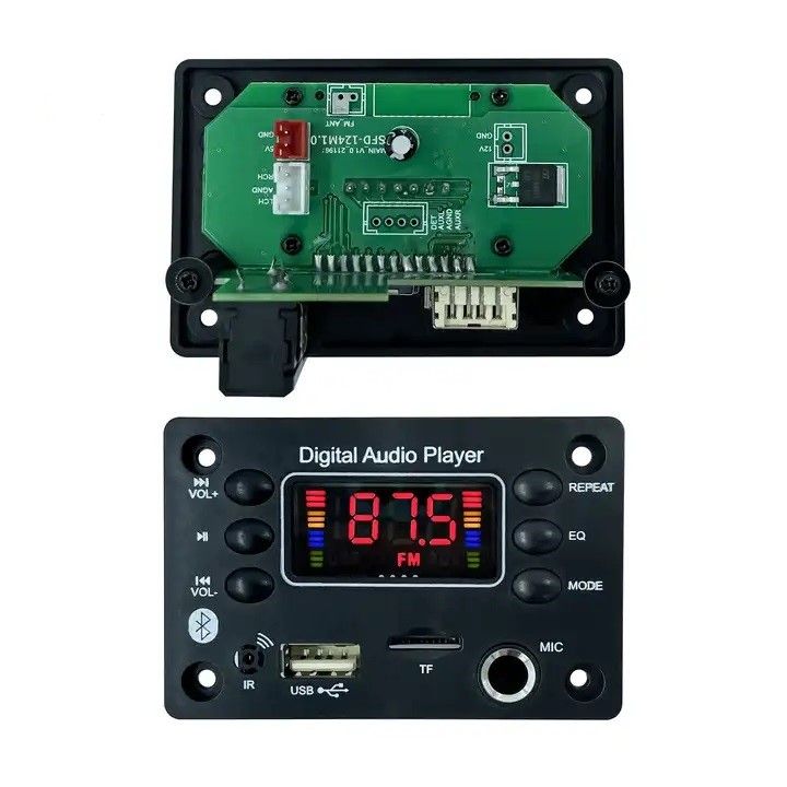 Bluetooth 5.0 MP3 Player Music Player Module 12V/5V MP3, USB, TF, FM ...