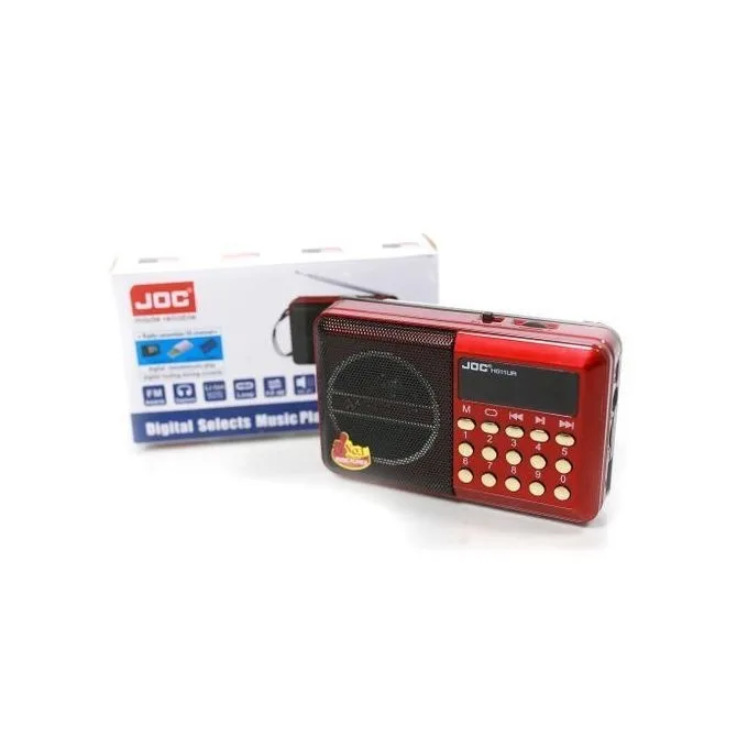 JOC FM Radio with Rechargeable Battery | USB/SD/AUX/TF | JOC FM Radio ...
