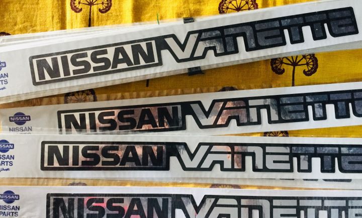 Nissan Vanette Front Or Back Sticker | Daraz.lk