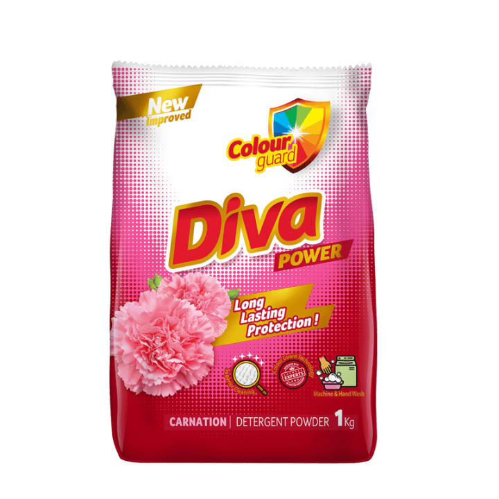 Diva Power Colour Guard Detergent Powder 1Kg | Daraz.lk