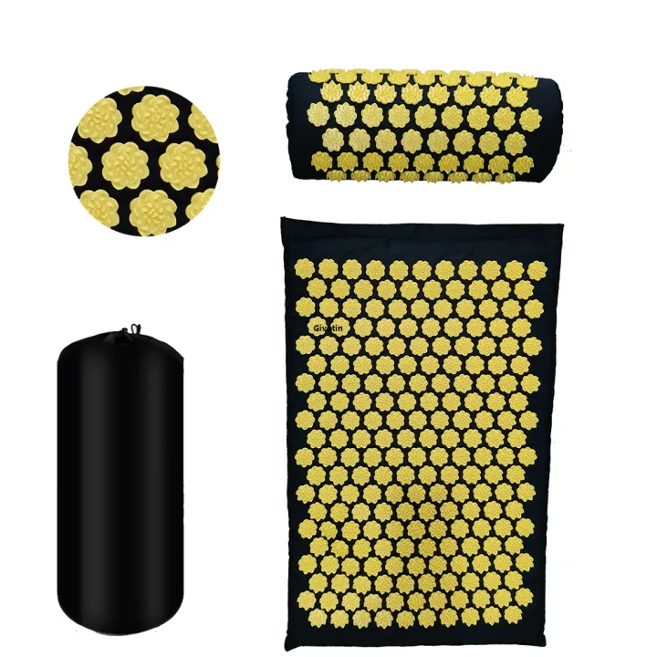 Massager Mat Shakti Mat Massage Yoga Mat Acupressure Relieve Stress ...