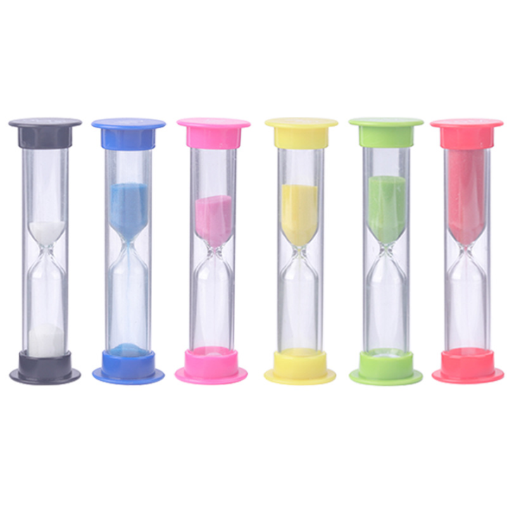 Kid 6 Colors Classroom Game Sand Clock Timer Montessori Toys Hourglass ...