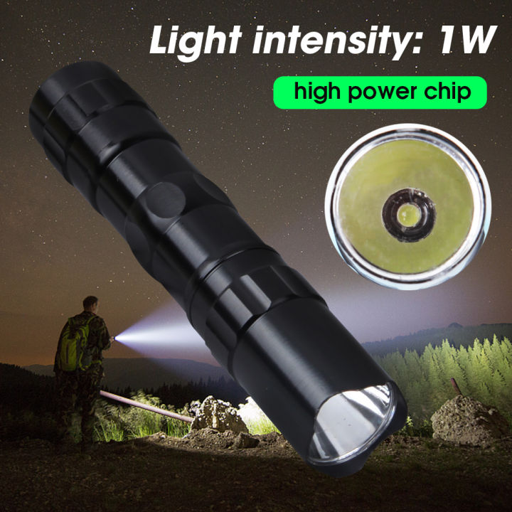 Mini Led Flashlight Waterproof Ultra Bright Lanterna Led Torch AA ...