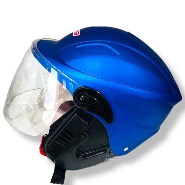 LSS Unisex Premium Quality Plastic Body Lightweight Durable Half Helmet ...