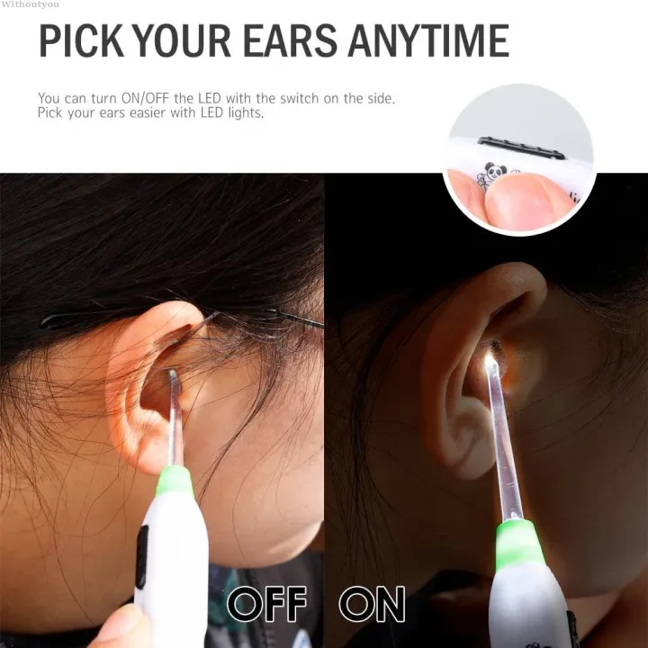 Withoutyou Earwax remover light scoop scraper ear glow ear scraper ...
