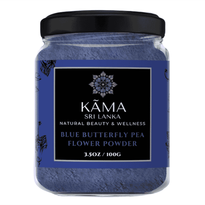 Kama Blue Butterfly Pea Flower Powder / Nil Katarolu Mal Powder - 100g ...