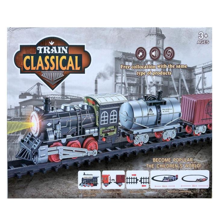 Classical Train - Simulation Model with Light and Music function | Daraz.lk