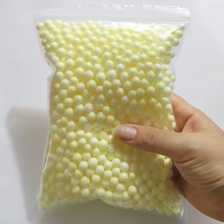 7-9mm 13g No Bleeding Foam Beads Slime Rainbow Assorted Color ...