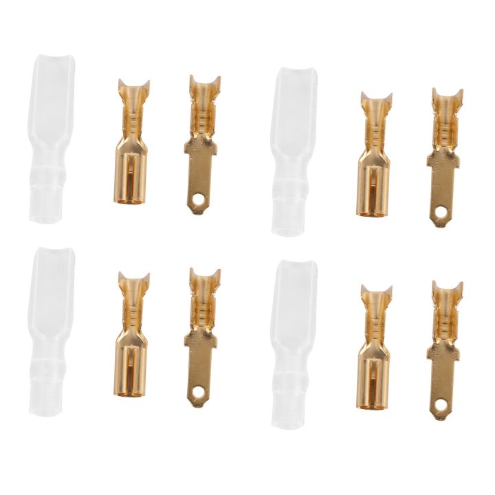 800Pcs Female Male Spade Crimp Terminals Sleeve Wire Wrap Connector for ...