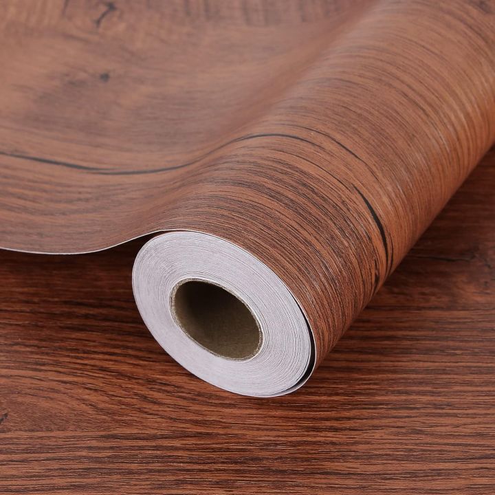 Wood Grain Peel and Stick Wallpaper Self Adhesive Rustic Removable ...