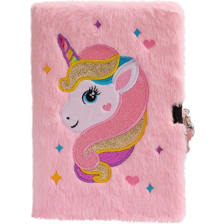 【GlowBound】Locked Unicorn Notebook Pupils The Unicorn Plush Journal ...