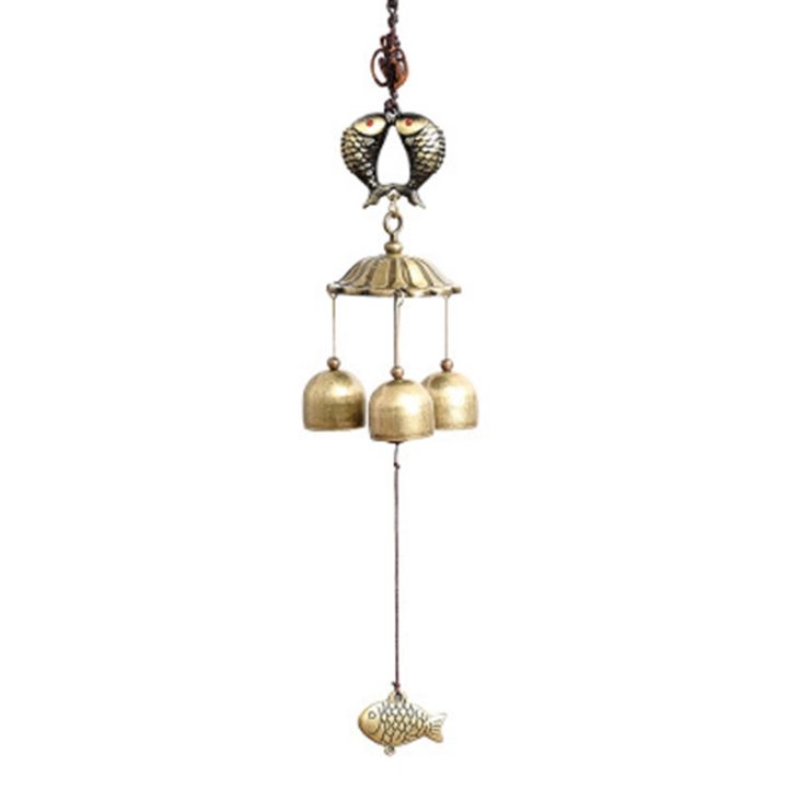 3 Bells Copper Wind Chime | Daraz.lk