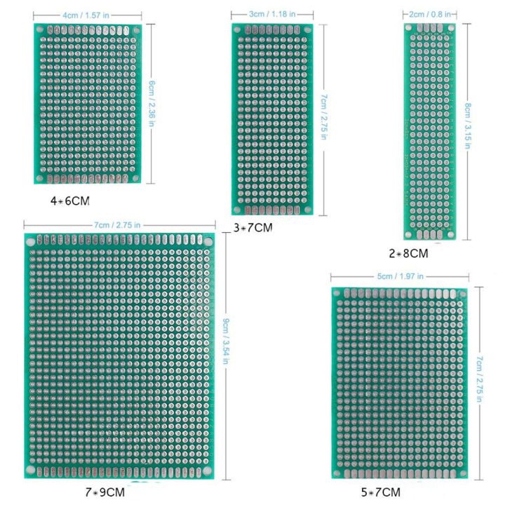 【beauty code】20pcs PCB Board Circuit Protoboard Stripboard Prototyping ...